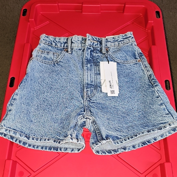 Zara | Shorts | Zara Denim Blue Womens Shorts | Poshmark